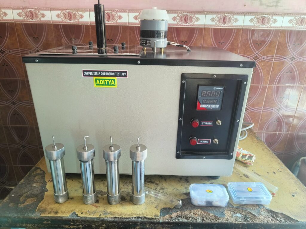 Copper Strip Corrosion Test Apparatus – Aditya Scientific Instruments
